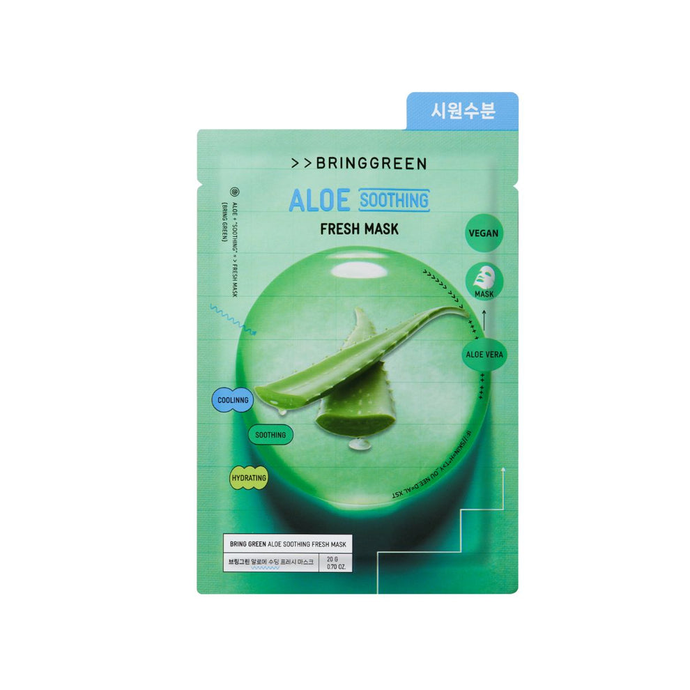 Bulk buy Bring Green Aloe Soothing Fresh Mask 1pc – Pharmacoo Wholesale