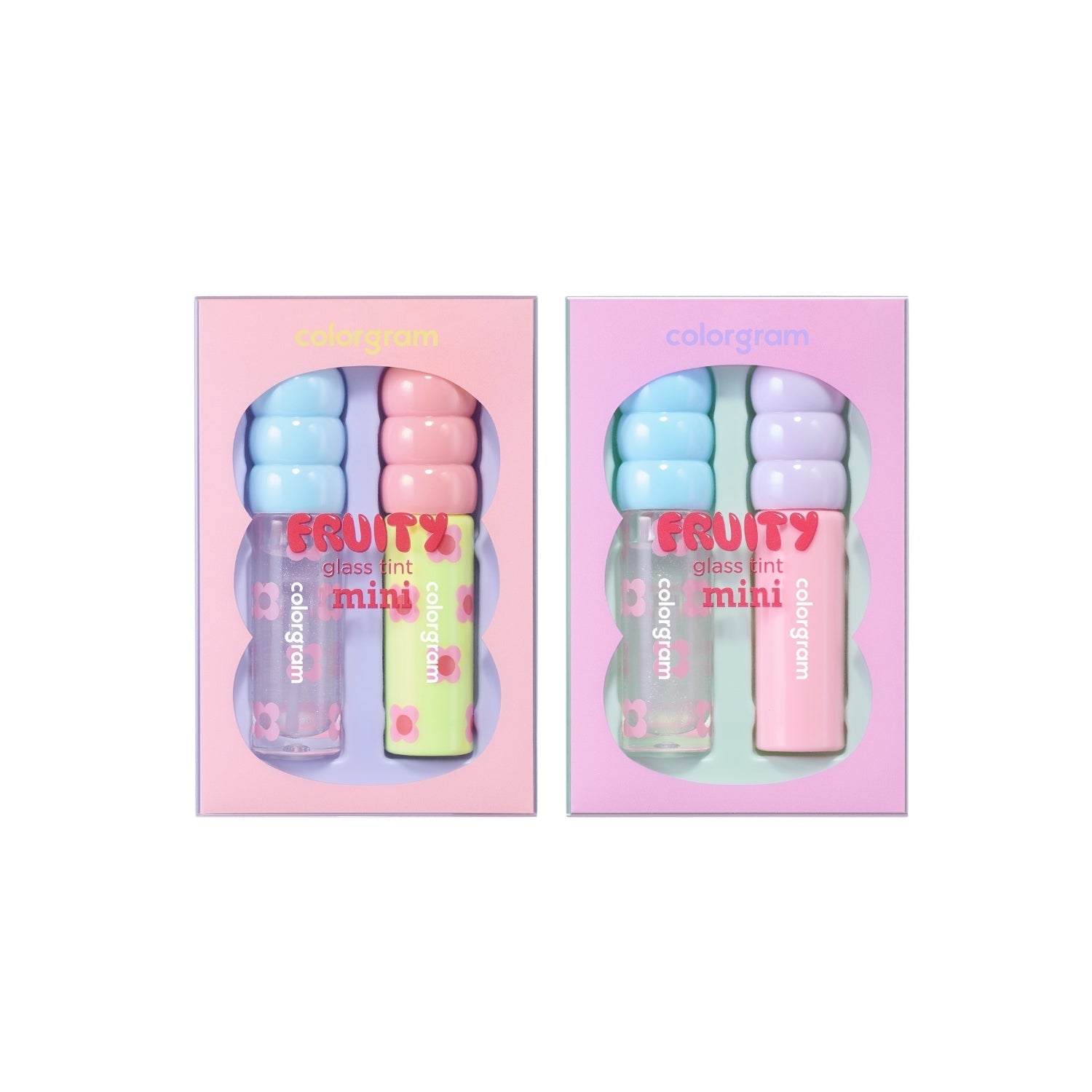Bulk Buy COLORGRAM Fruity Glass Tint Mini Duo Set (2 sets available ...