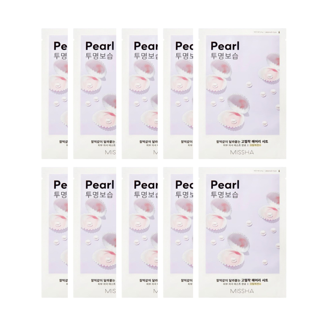 Bulk Buy Airy Fit Sheet Mask [Pearl] 10pc Bundle – Pharmacoo Wholesale
