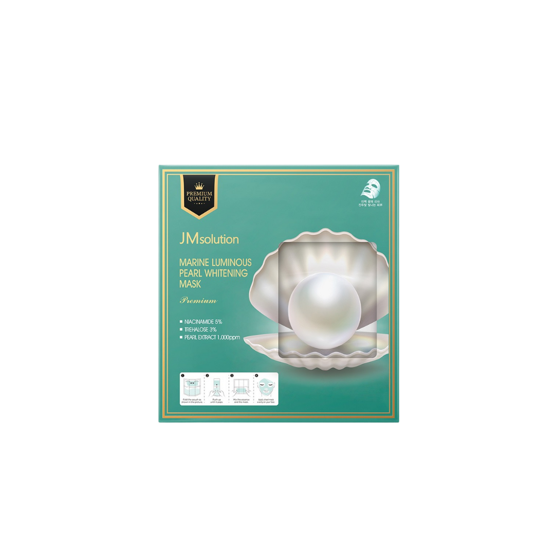 Bulk buy JM Solution Marine Luminous Pearl Whitening Mask Premium ...