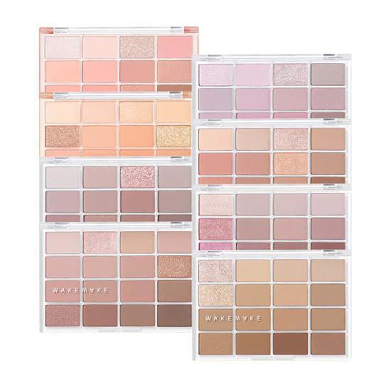 Bulk Buy WAKEMAKE Soft Blurring Eye Palette (17 Colours) |Pharmacoo K ...